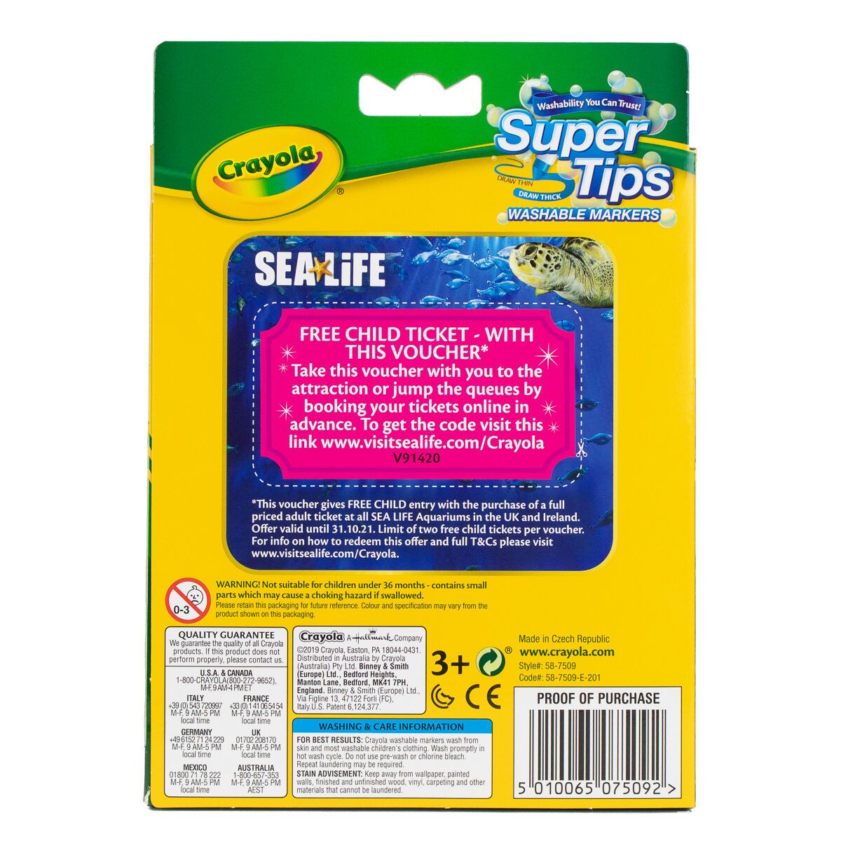 Crayola 12 Super-Tips Washable Markers – Buy In Trade