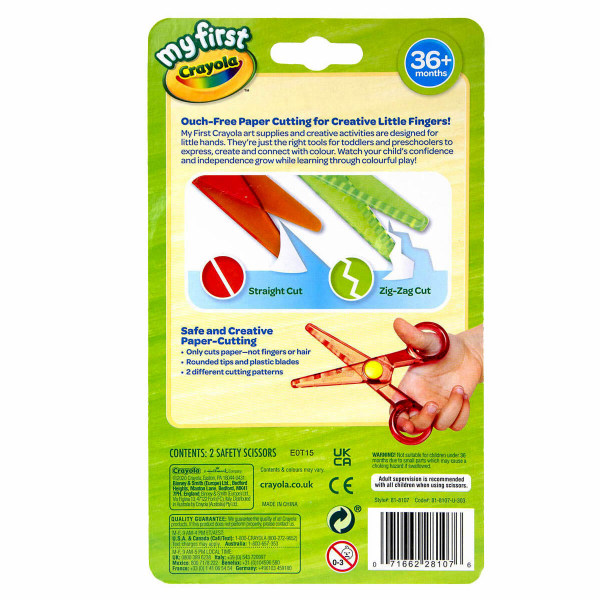 Crayola My First Safety Scissors Pack of 2 – Buy In Trade