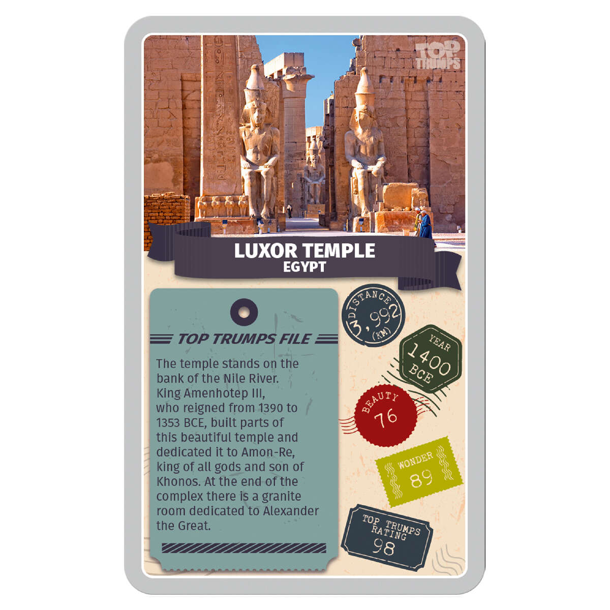 Top Trumps Monuments Of The World Card Game – Buy In Trade