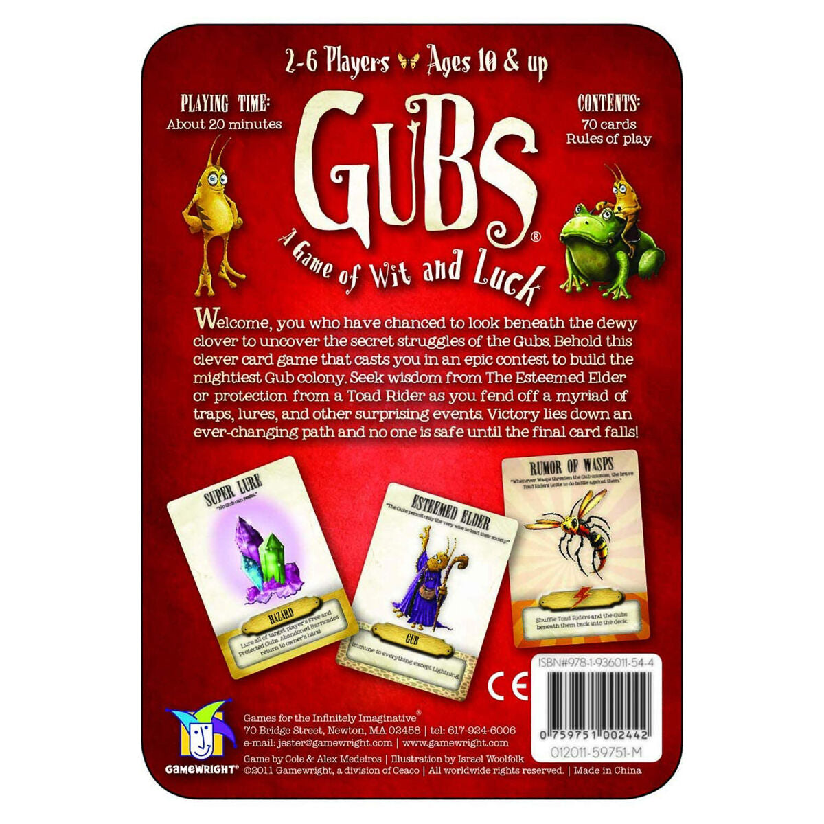 Coiledspring Gubs Card Game – Buy In Trade