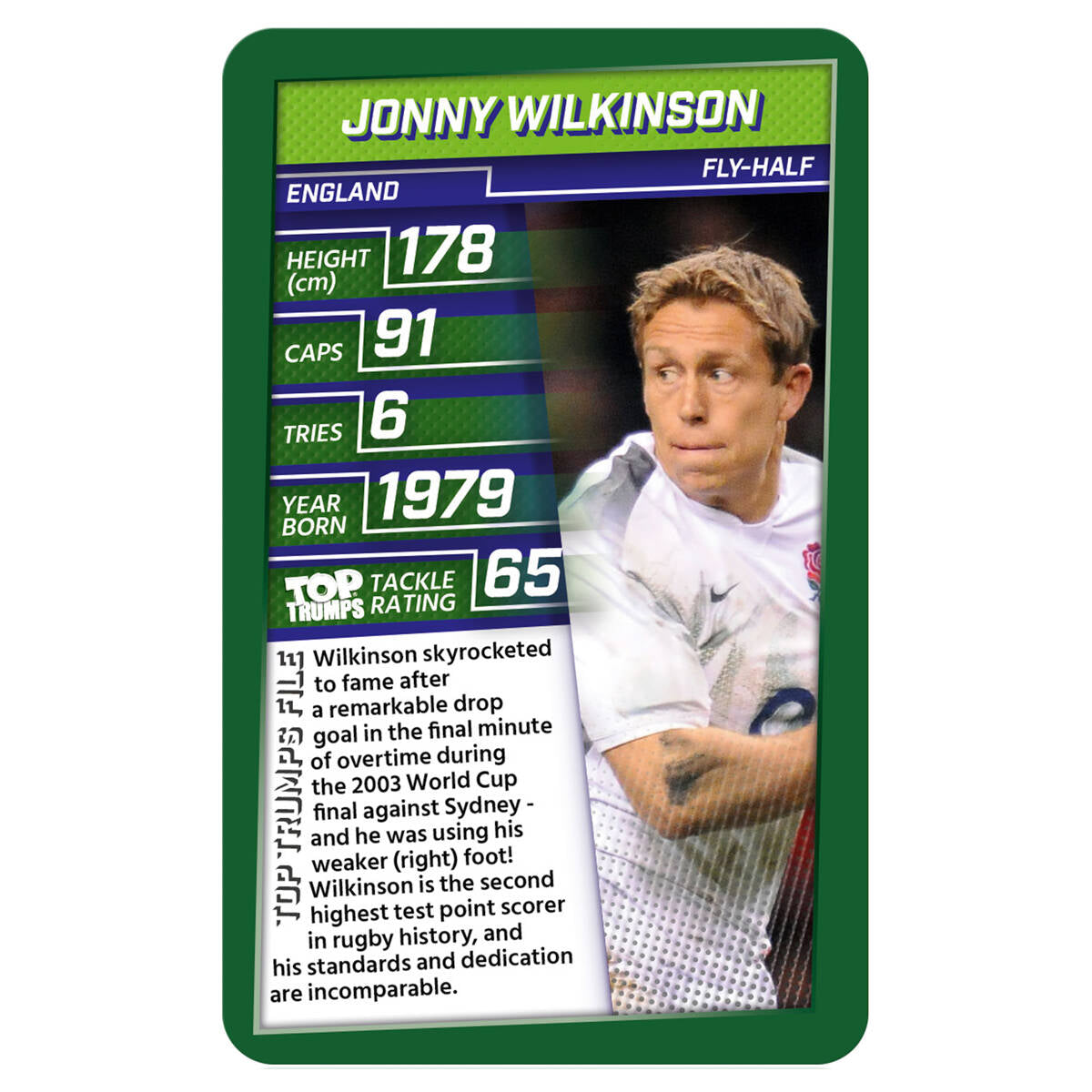 Top Trumps Legends Of Rugby Card Game – Buy In Trade